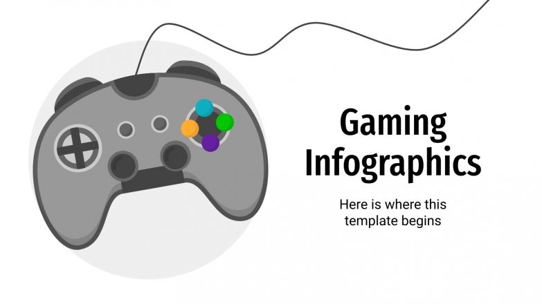Free Gaming Infographics for Google Slides and PowerPoint