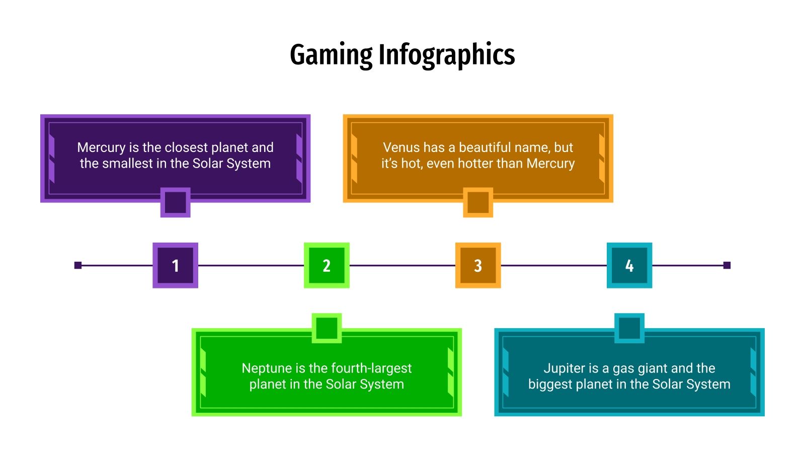 Free Gaming Infographics for Google Slides and PowerPoint