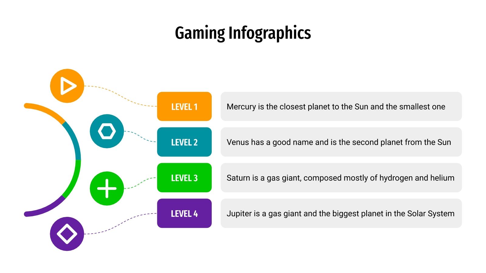 Free Gaming Infographics for Google Slides and PowerPoint