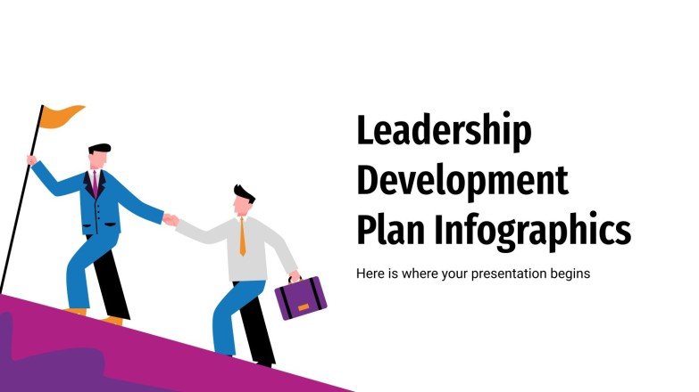 Leadership Development Plan Infographics | Google Slides & PPT