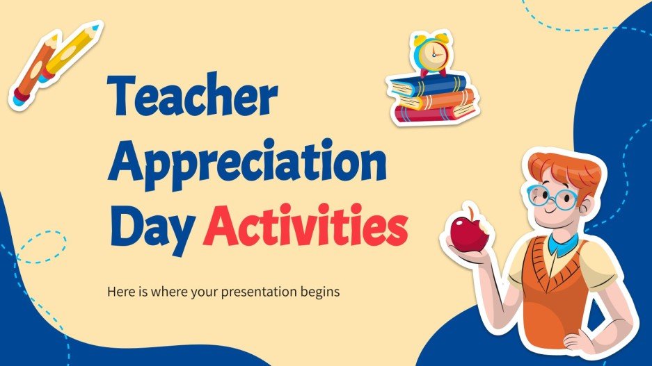 Teacher Appreciation Day Activities | Google Slides & PPT
