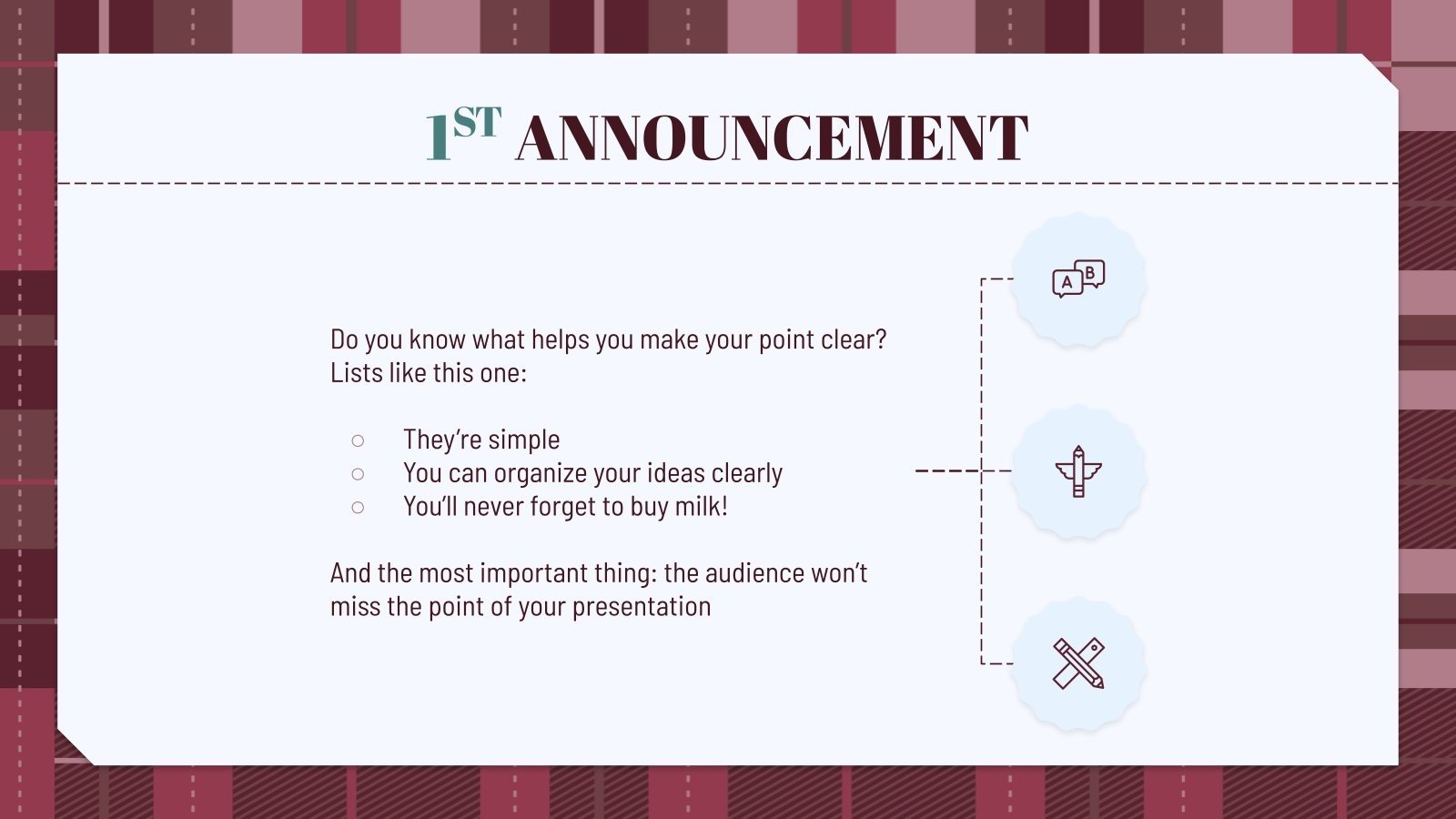 Preppy Aesthetic Newsletter | Google Slides & PPT