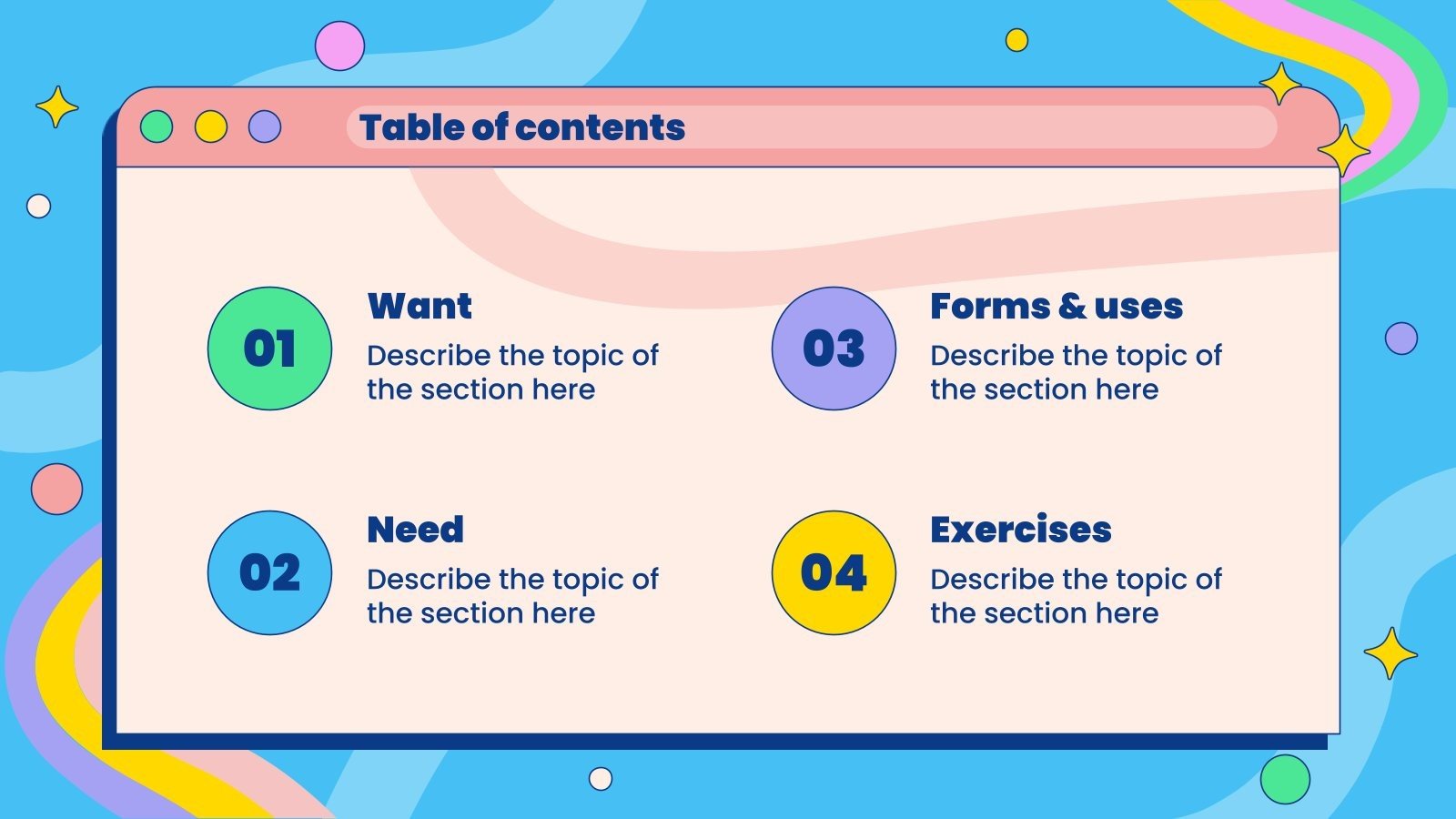 Estudios sociales para preescolar: deseos vs. necesidades