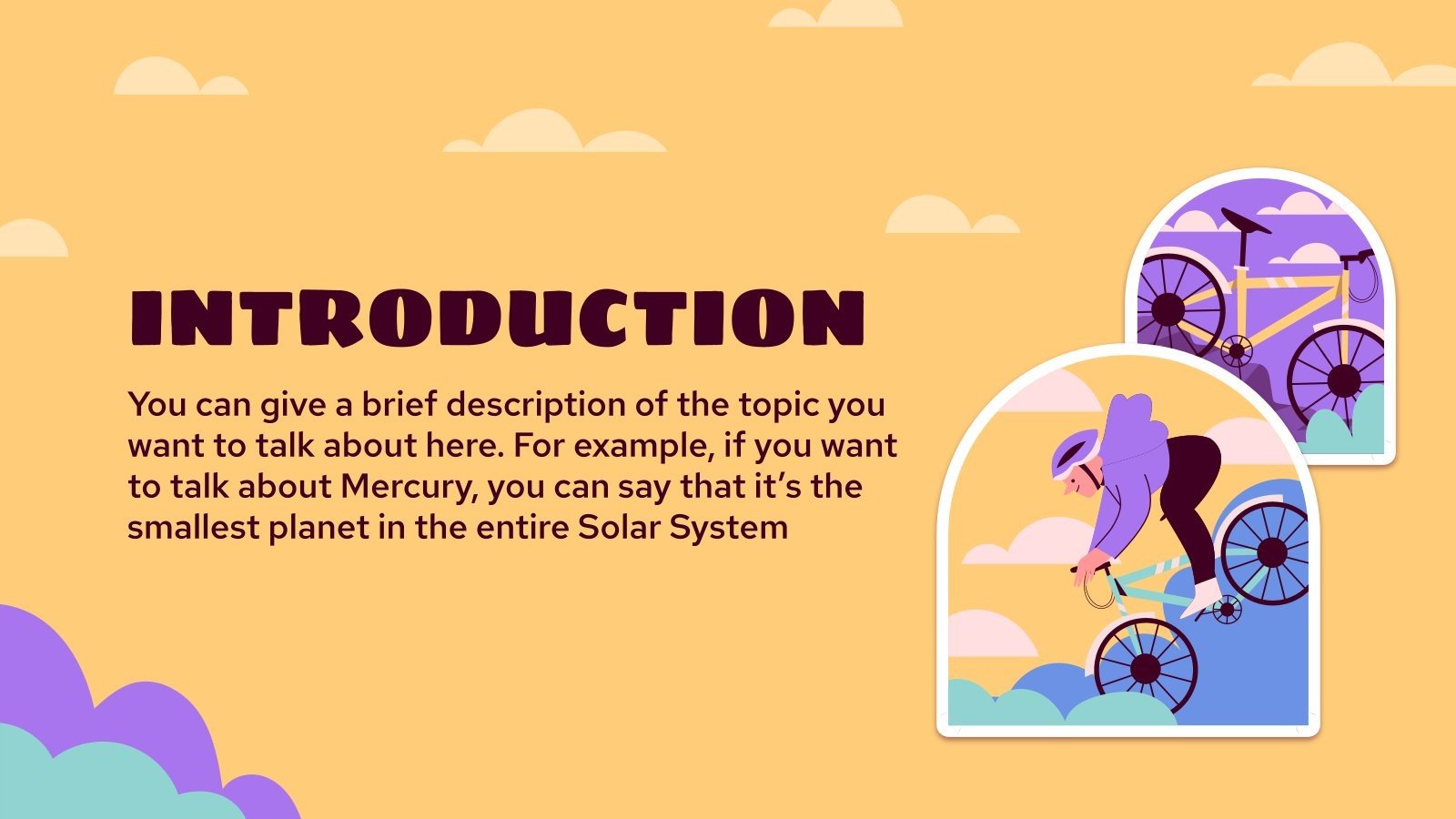 National Bike Month Minitheme | Google Slides & PPT