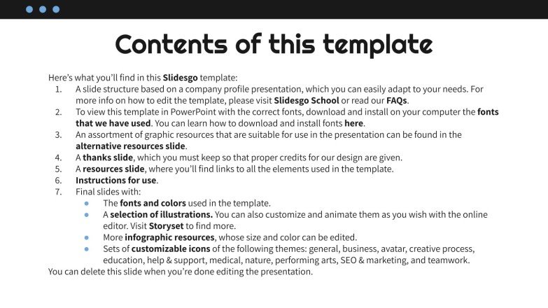 NGO Company Profile | Google Slides & PowerPoint