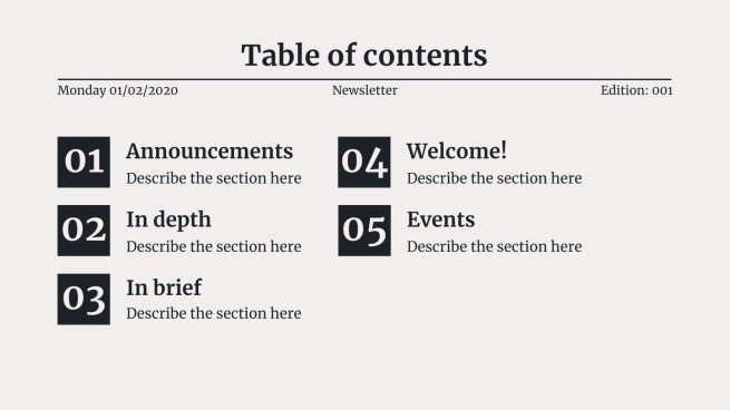 The Daily News Google Slides theme & PowerPoint template
