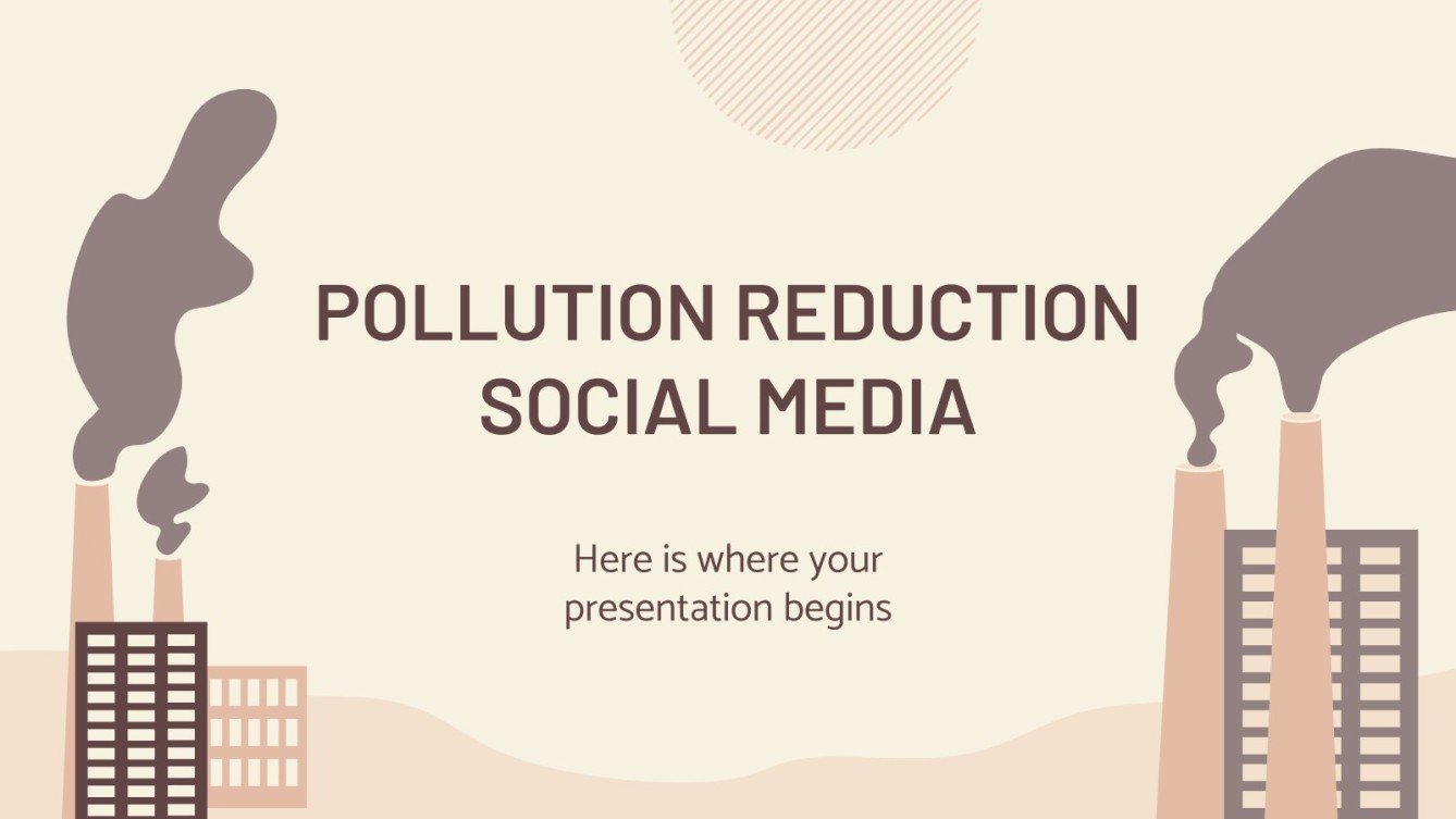 Free Pollution-related templates for Google Slides & PowerPoint