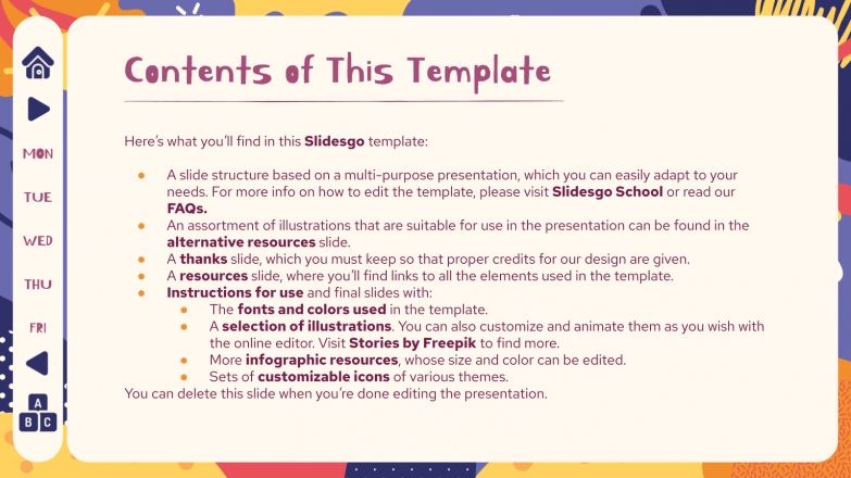 Elementary Level Planner Google Slides & PowerPoint template