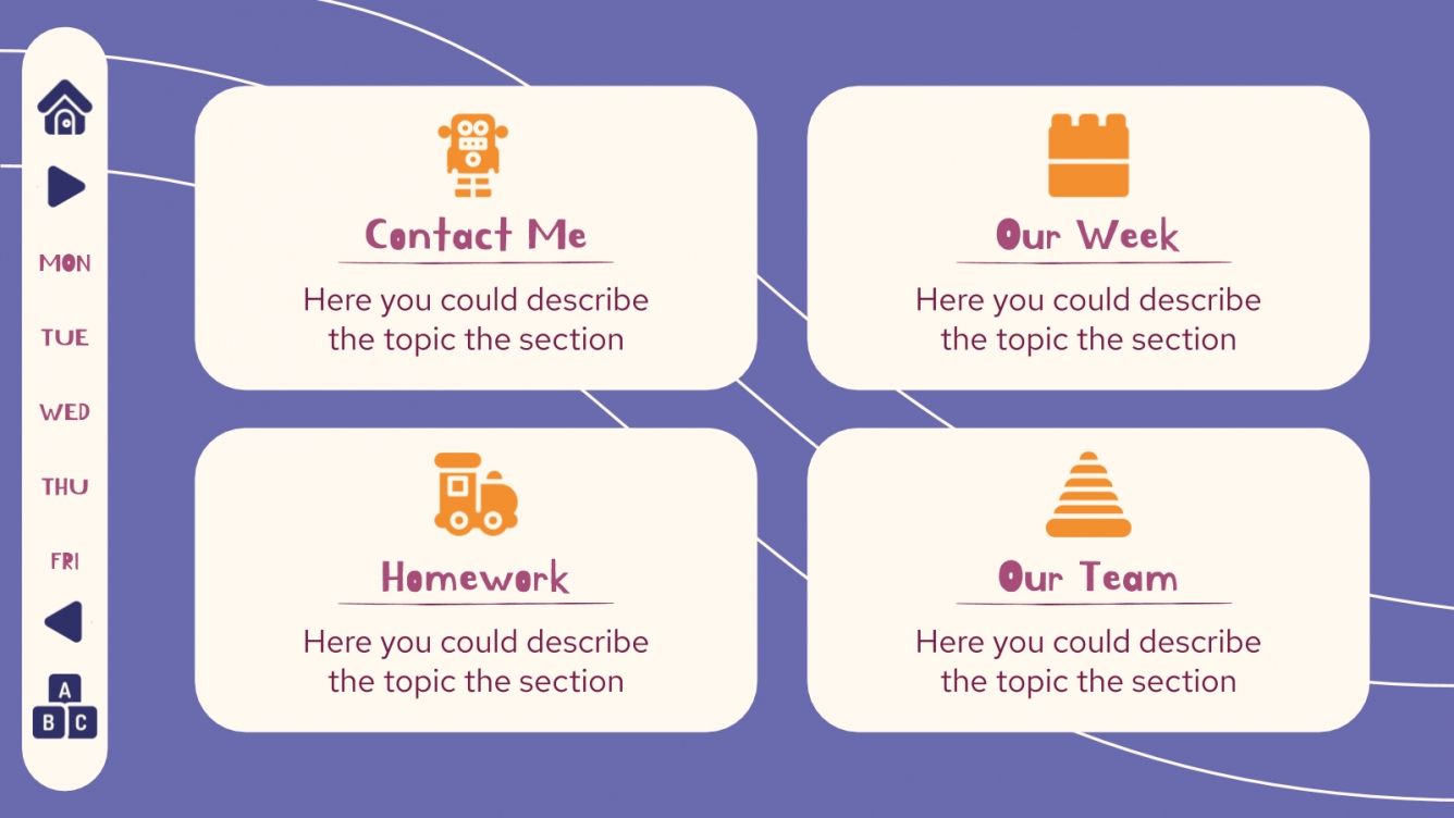 Elementary Level Planner Google Slides & PowerPoint template