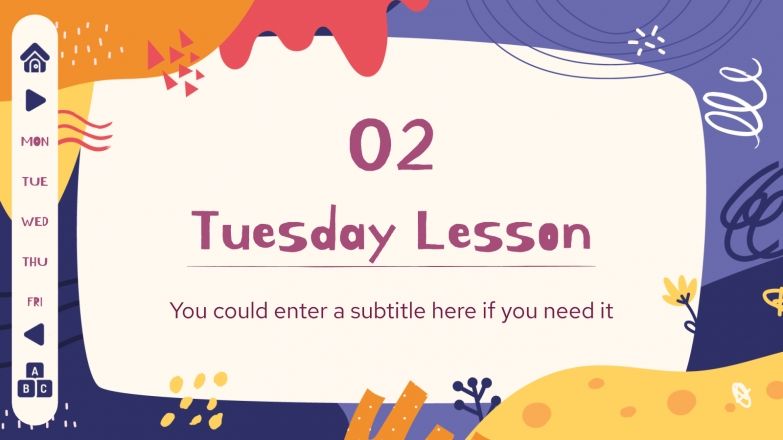 Elementary Level Planner Google Slides & PowerPoint template