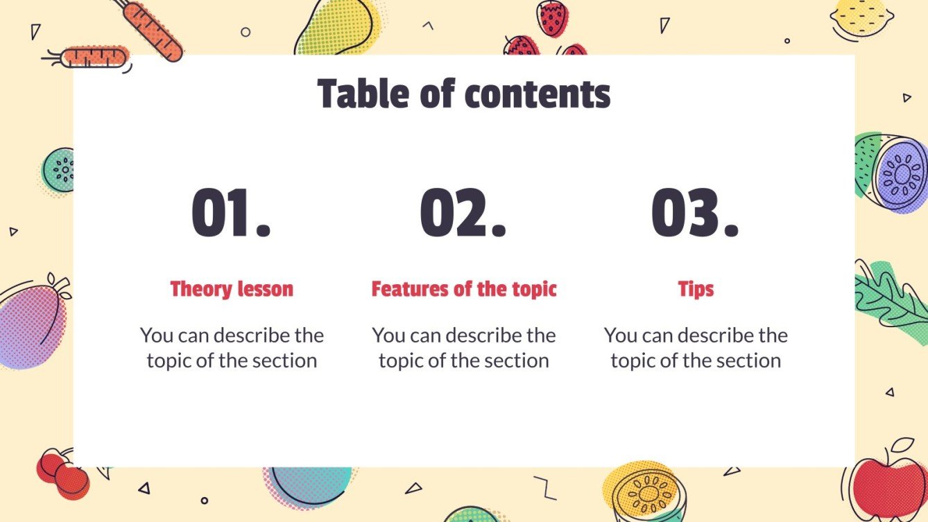 Nutrition and Diet Workshop | Google Slides & PPT theme