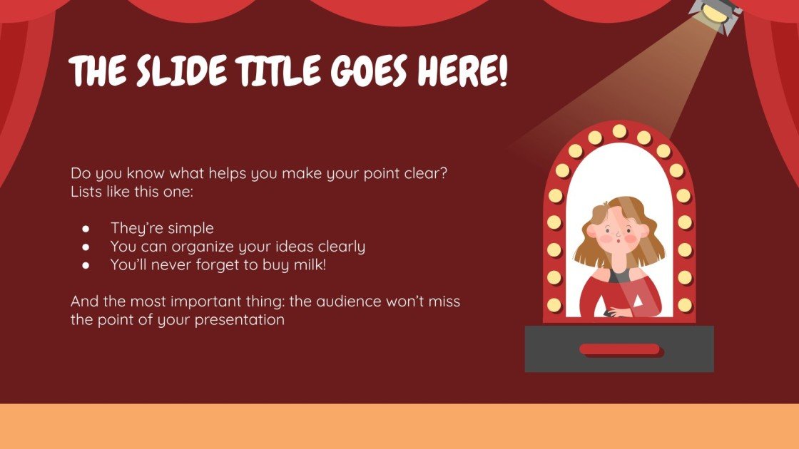 Art Subject for 1st Grade: Theater | Google Slides & PPT