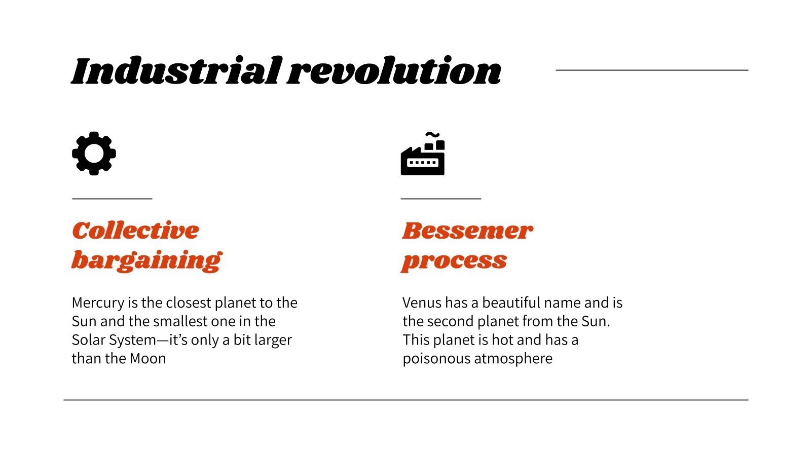 Middle School - 8th Grade: Industrialization and Its Effects