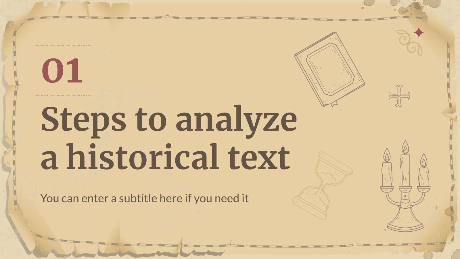 Analyzing Historical Texts | Google Slides & PowerPoint