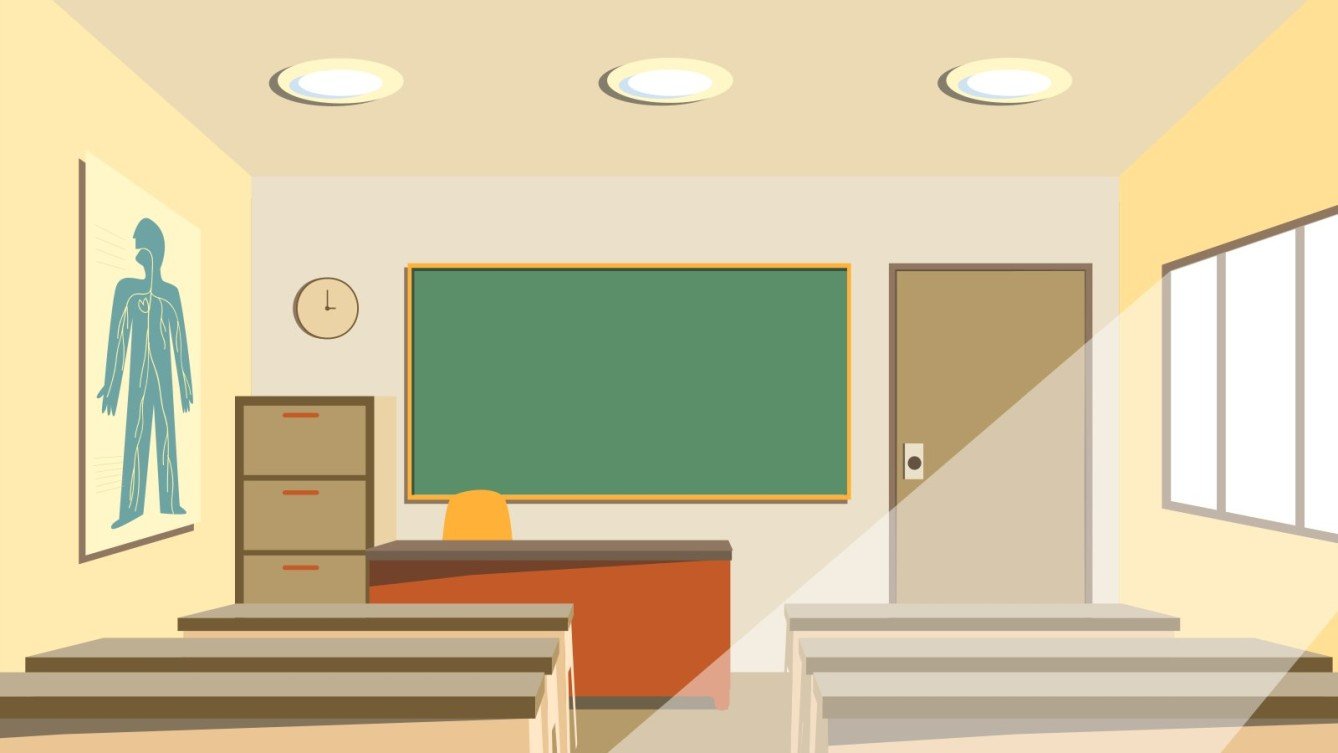 School Backgrounds for Virtual Classroom Google Slides & PPT