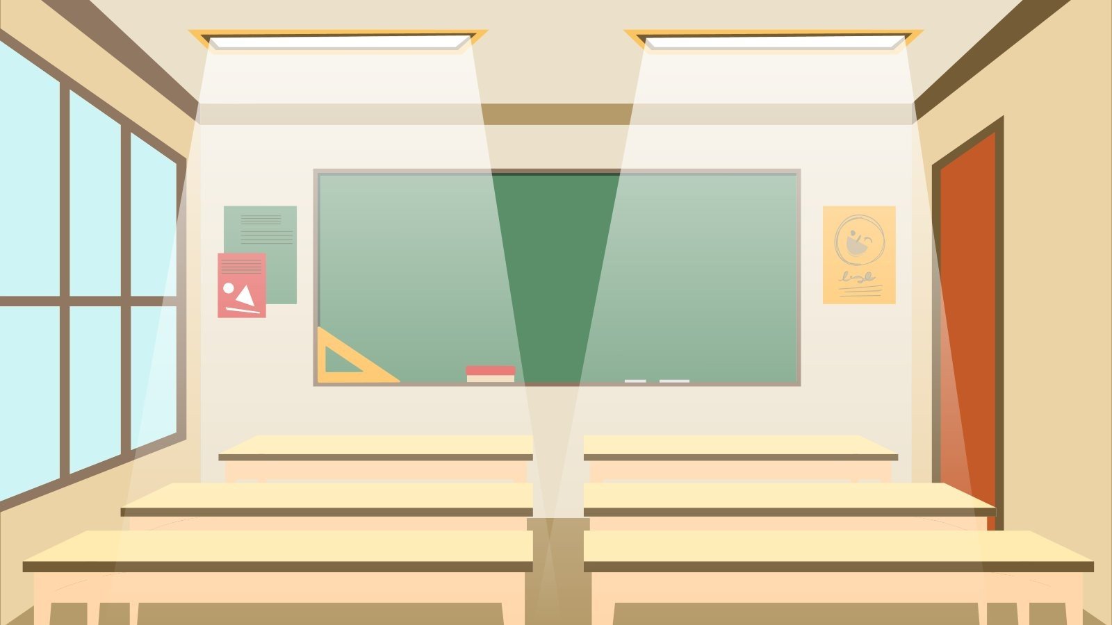 School Backgrounds for Virtual Classroom Google Slides & PPT
