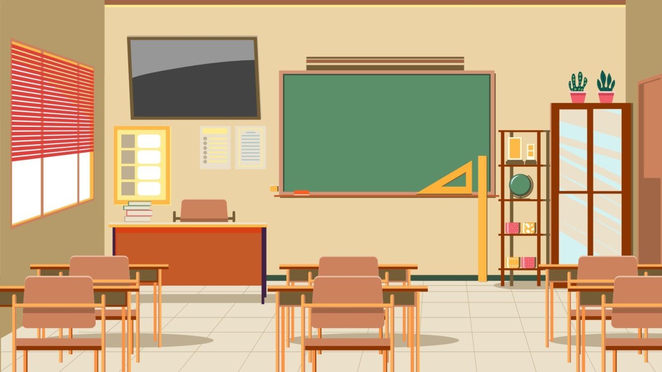 School Backgrounds for Virtual Classroom Google Slides & PPT