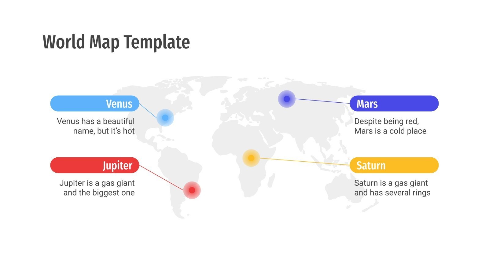 Free World Maps for Google Slides and PowerPoint