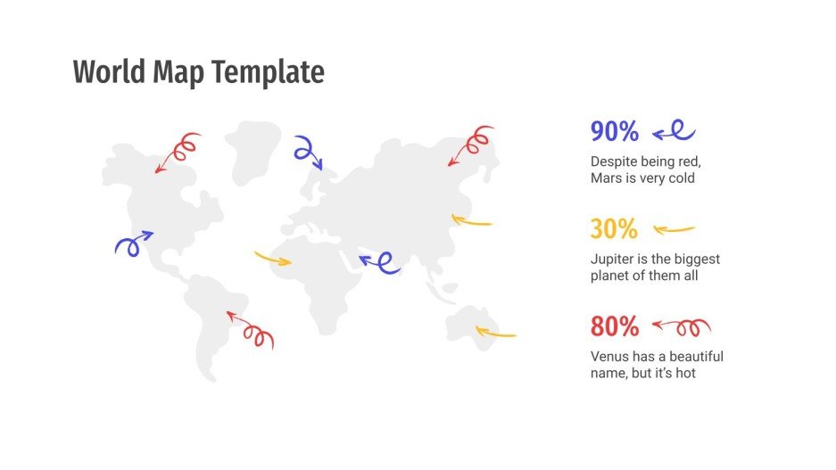 Free World Maps for Google Slides and PowerPoint