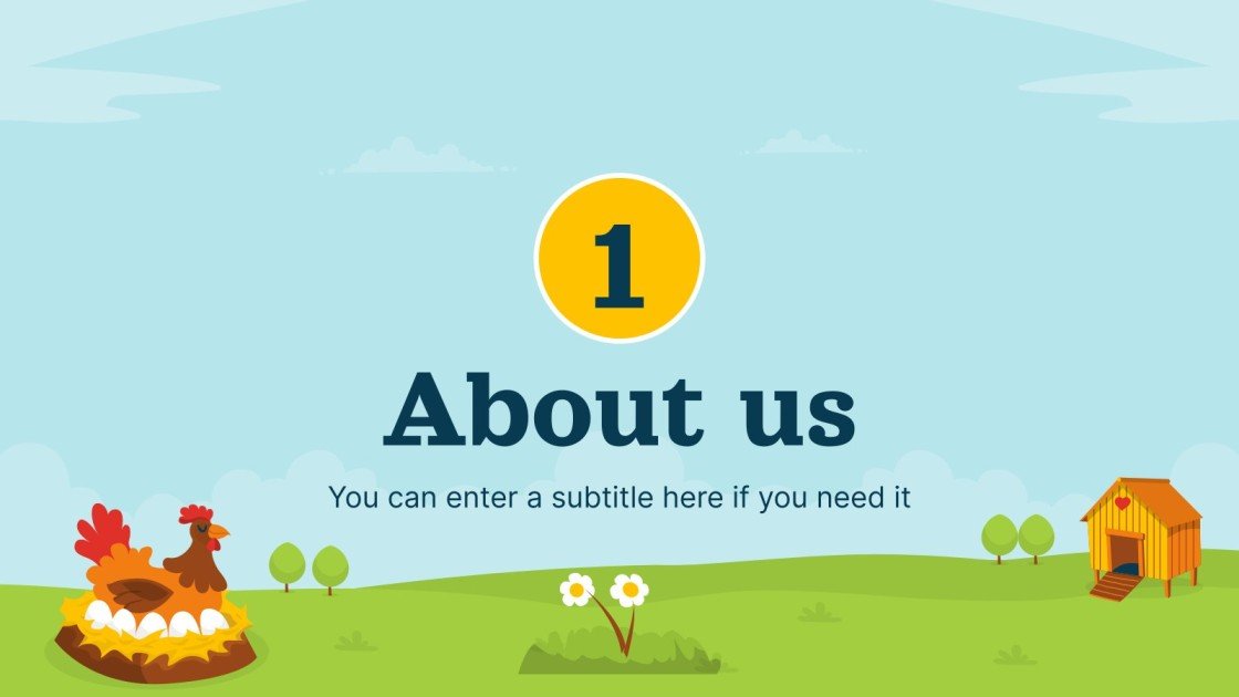 MK-Kampagne für Bio-Geflügelbetriebe | Google Slides & PPT