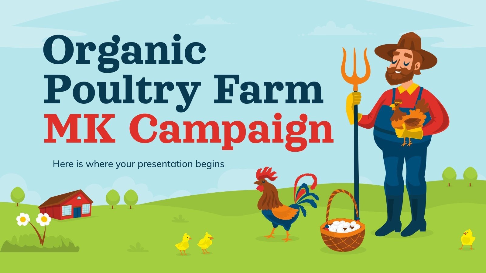 Free Google Slides and PowerPoint templates about Farms
