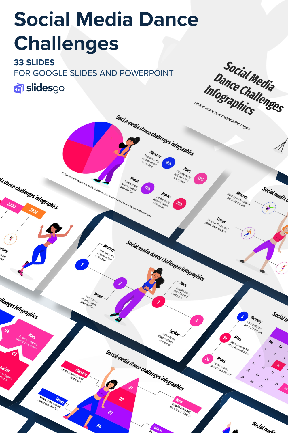 Social Media Dance Challenges Infographics
