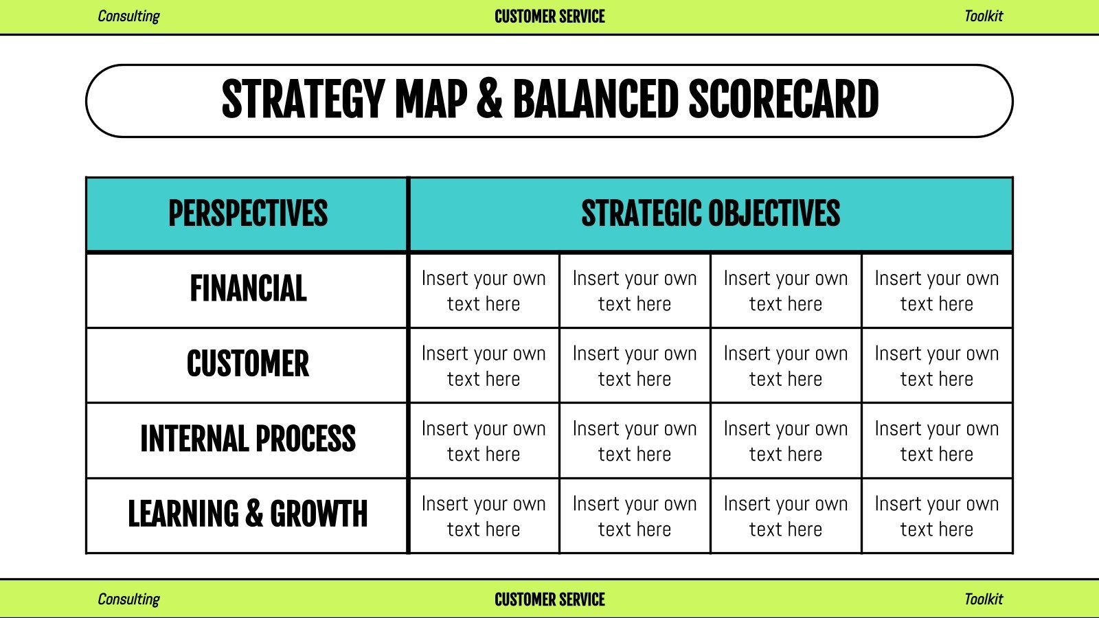 Customer Service Consulting Toolkit with Animated Icons