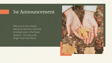 Fall Updates Newsletter Slides theme & PowerPoint template