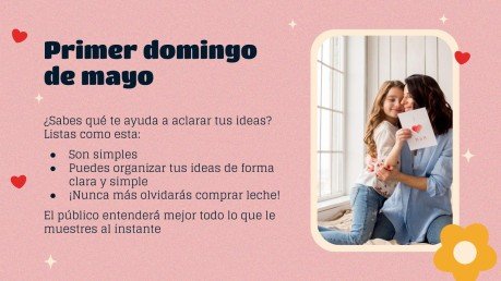 Spanish Mother's Day | Google Slides & PowerPoint