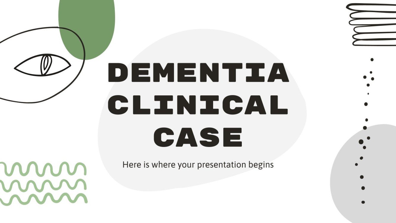 Dementia Clinical Case | Google Slides & PowerPoint