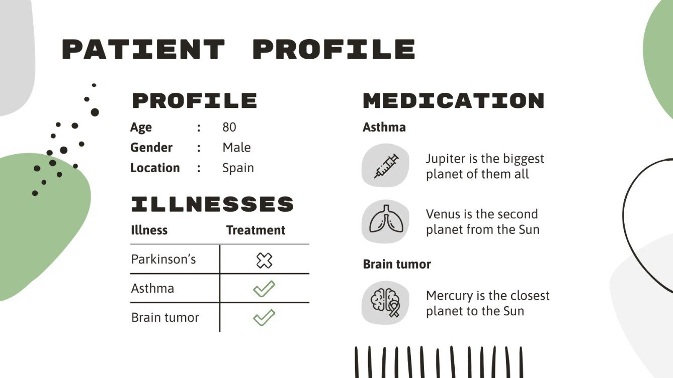 Dementia Clinical Case | Google Slides & PowerPoint