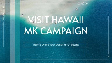 Free templates about the beach for Google Slides and PowerPoint