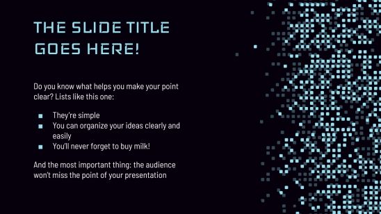 Tech Pattern Google Slides theme & PowerPoint template