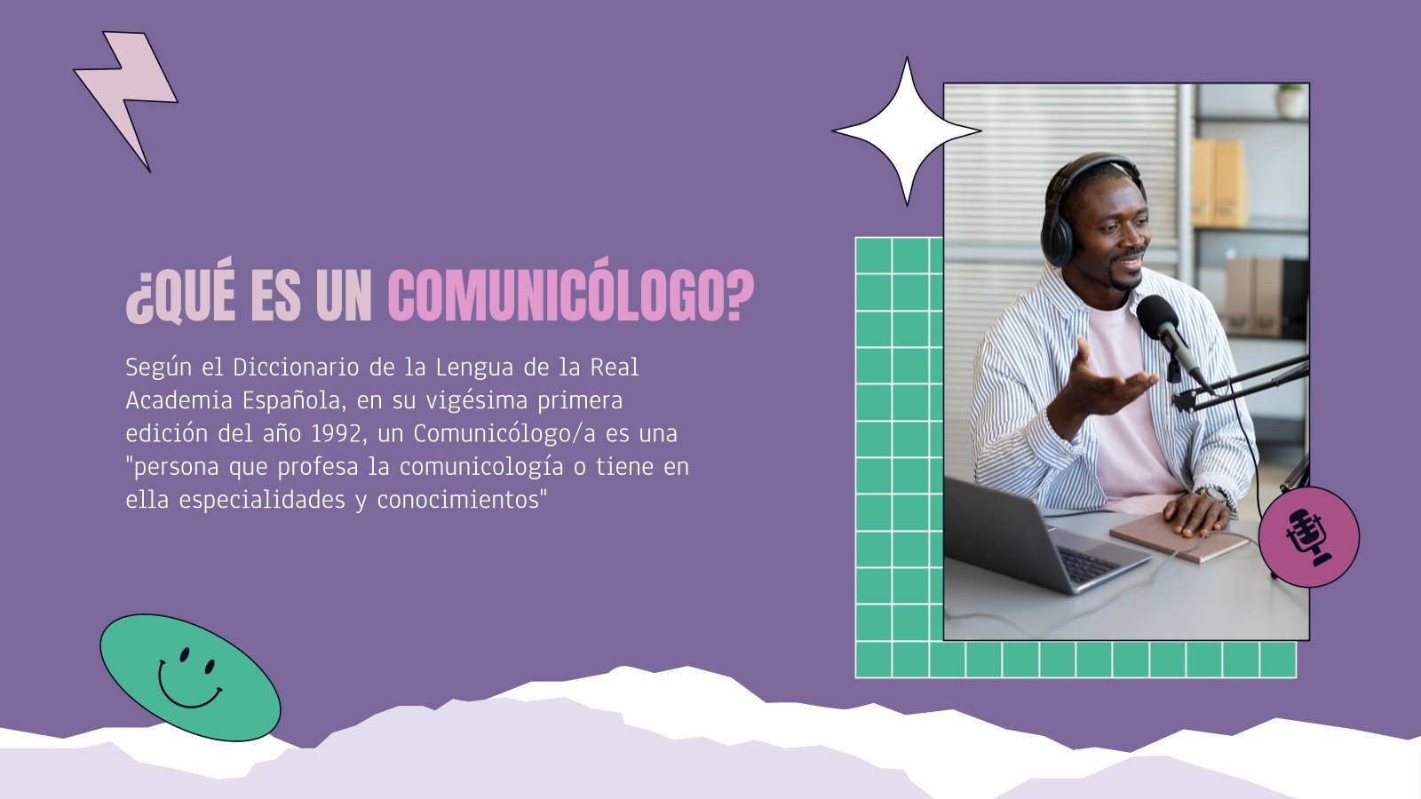 Día del comunicólogo | Google Slides y PowerPoint