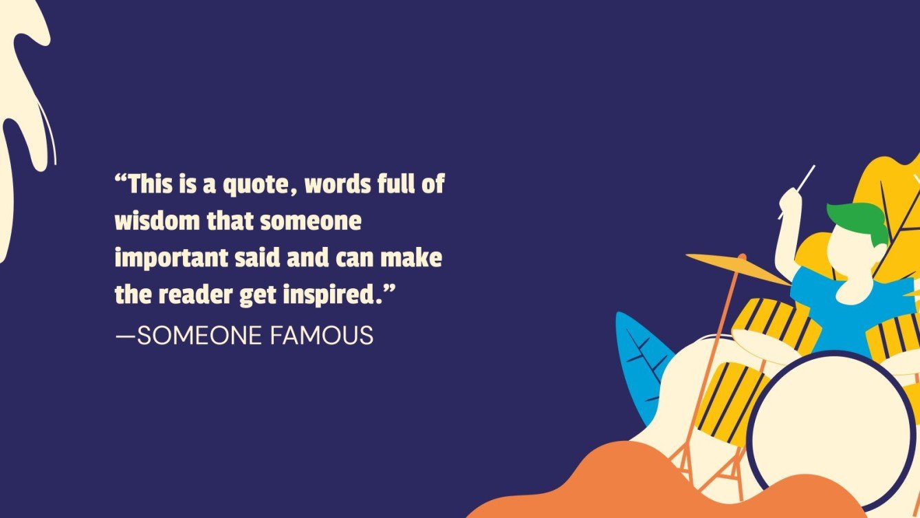 Music School Google Slides Theme and PowerPoint Template