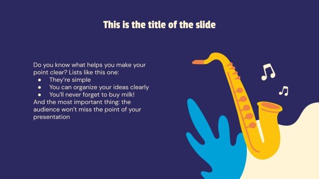 Music School Google Slides Theme and PowerPoint Template