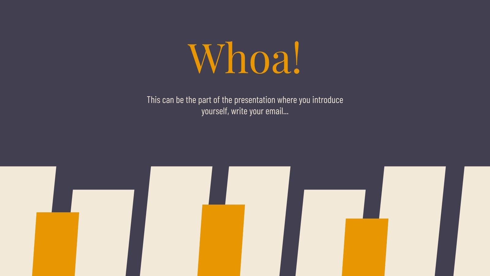 Classical Music Google Slides theme & PowerPoint template