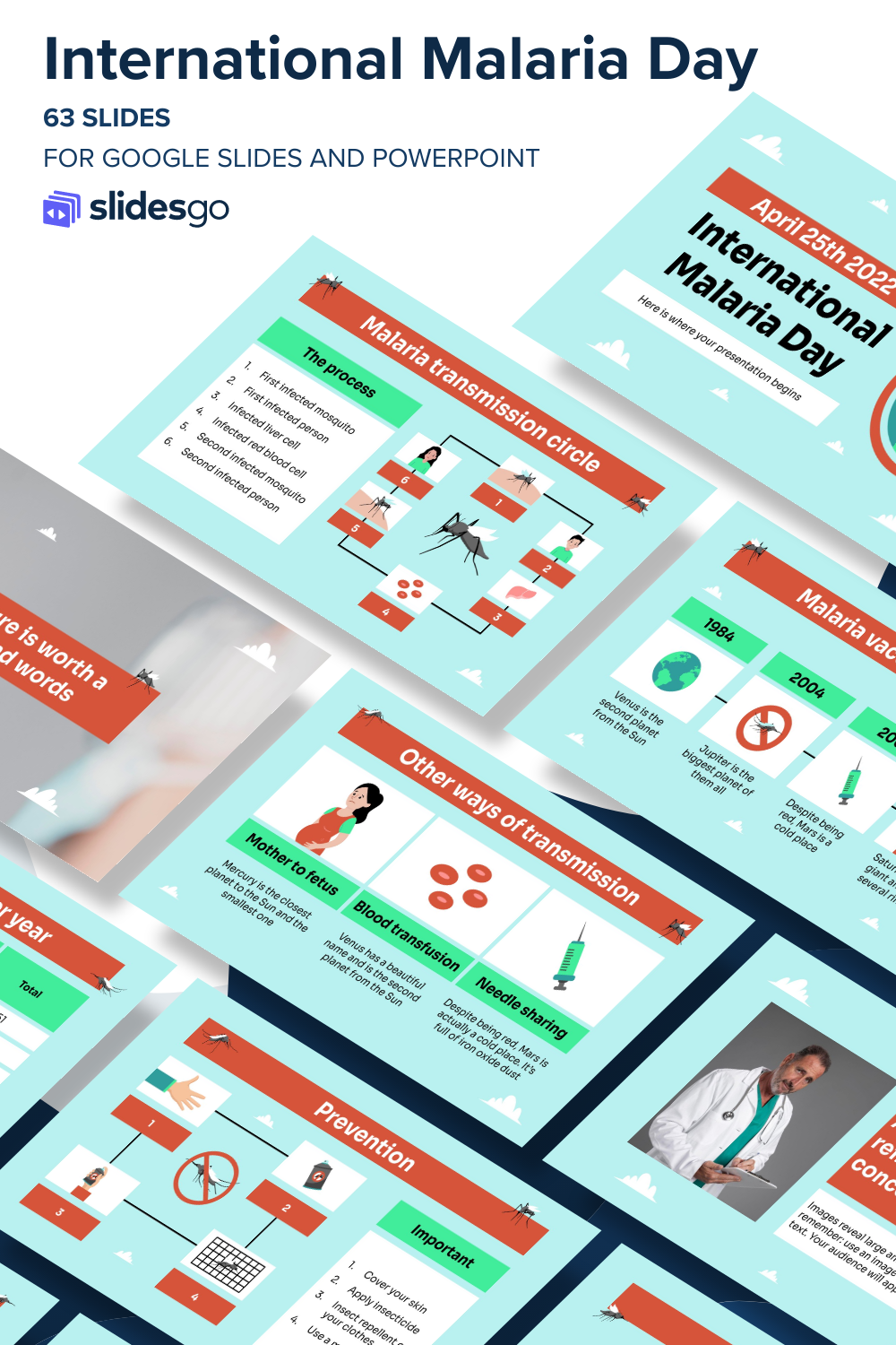 International Malaria Day | Google Slides & PowerPoint