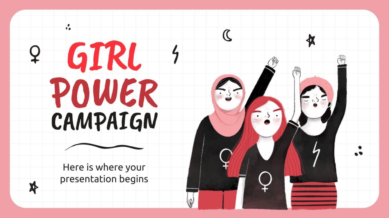 Girl Power Campaign | Google Slides & PowerPoint