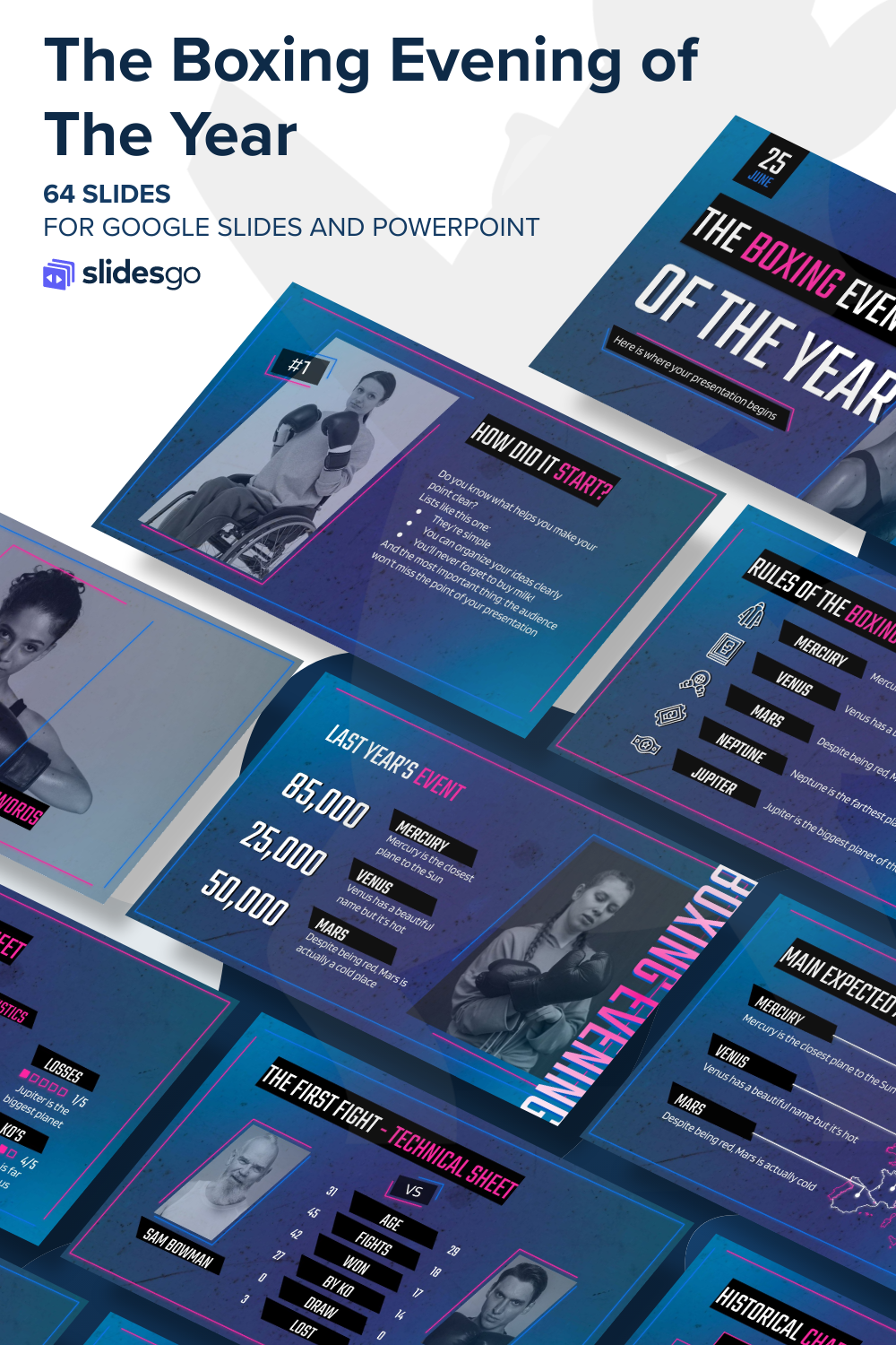 The Boxing Evening of The Year | Google Slides & PowerPoint