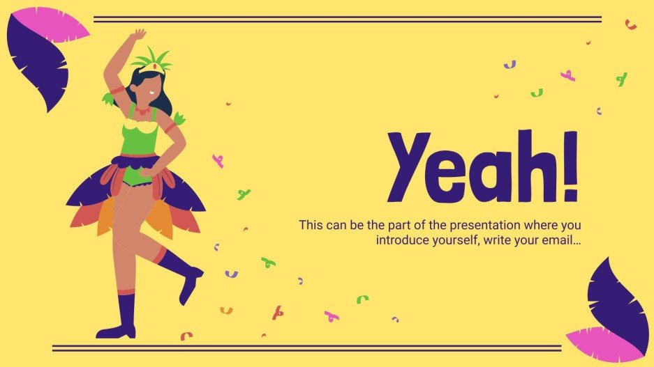 Carnival Season Google Slides theme & PowerPoint template