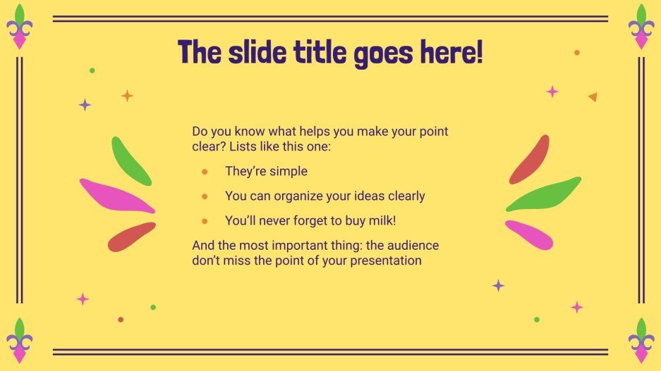 Carnival Season Google Slides theme & PowerPoint template