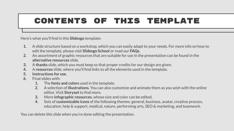 Sound Design Workshop Google Slides & PowerPoint template