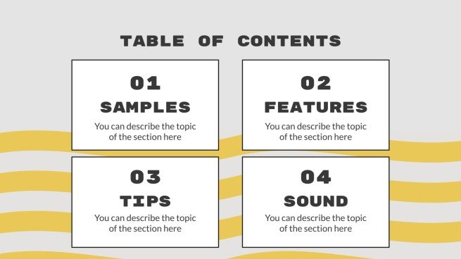 Sound Design Workshop Google Slides & PowerPoint template