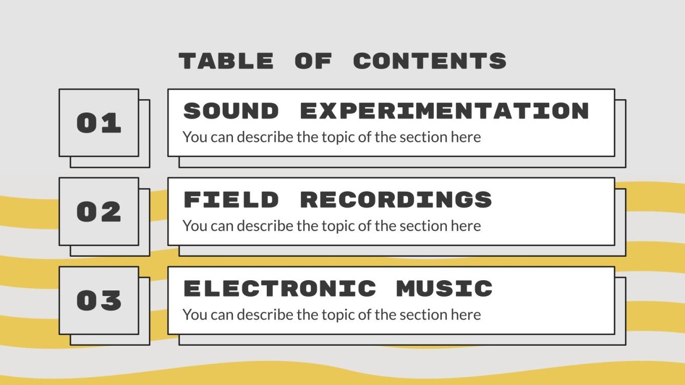 Sound Design Workshop Google Slides & PowerPoint template