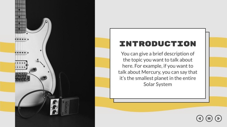 Sound Design Workshop Google Slides & PowerPoint template