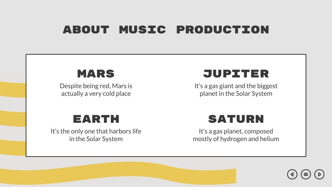Sound Design Workshop Google Slides & PowerPoint template