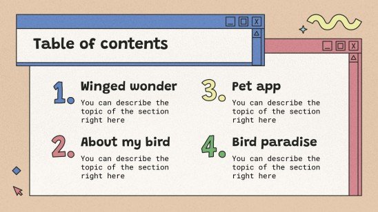 My Feathered Friend | Google Slides & PPT
