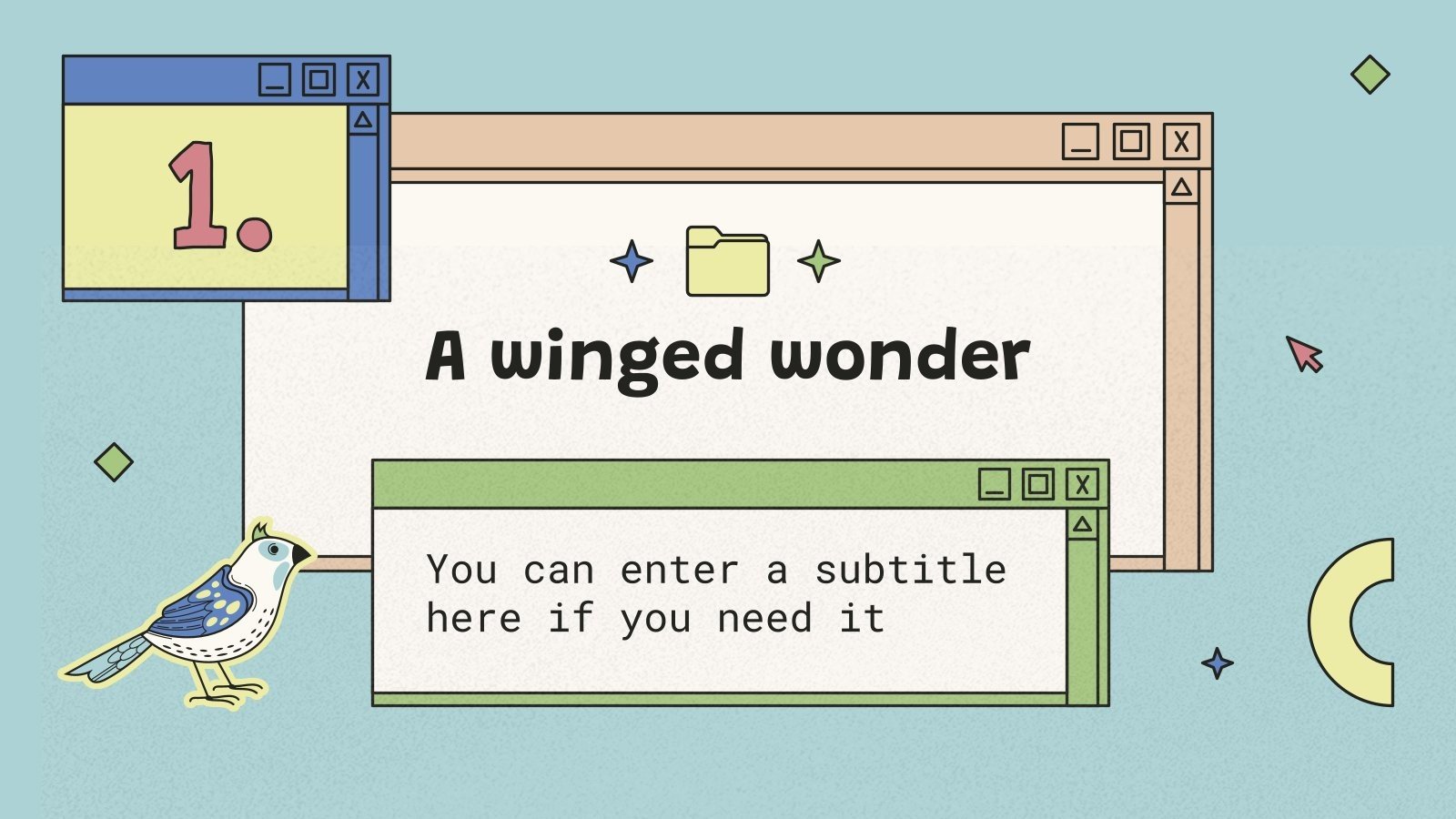 My Feathered Friend | Google Slides & PPT