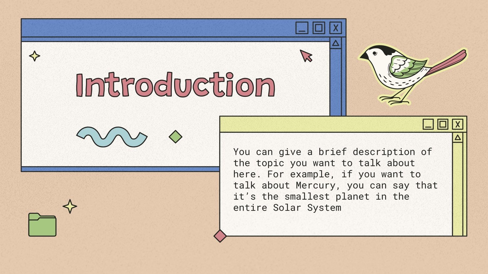 My Feathered Friend | Google Slides & PPT